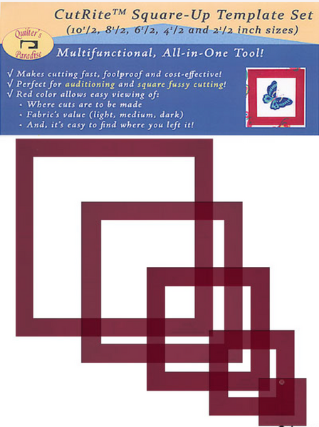 CutRite Square Up Templates Set - Bunbury Fabrics