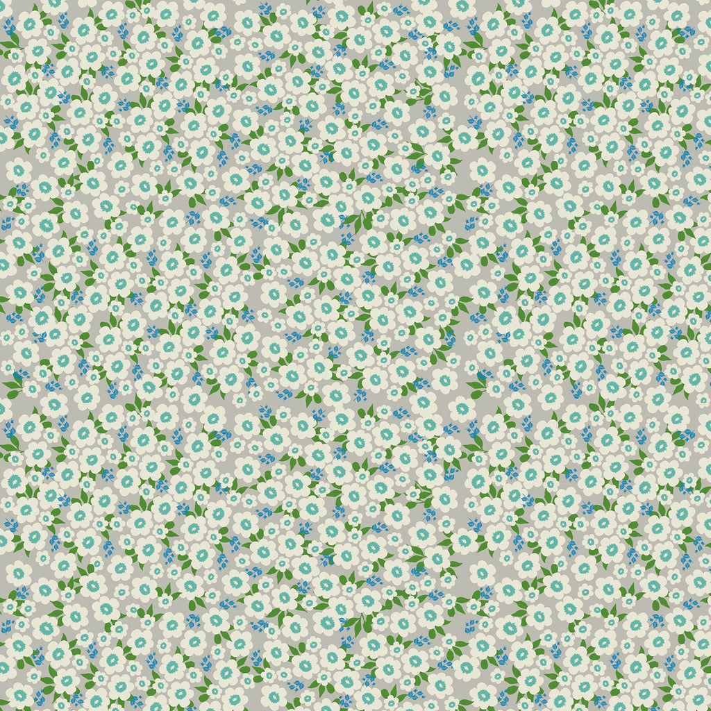 Caravan Ground Cover in Grey - Bunbury Fabrics