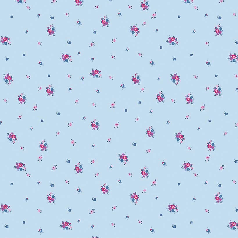 Costume Clubhouse Panel on Purple by Sheri Berry - Bunbury Fabrics