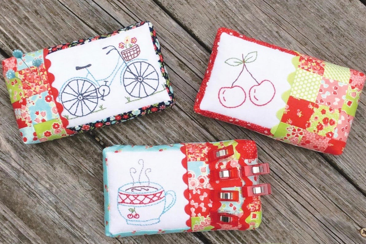 My Favorite Things #2 Pin cushions Sewing Pattern - Bunbury Fabrics