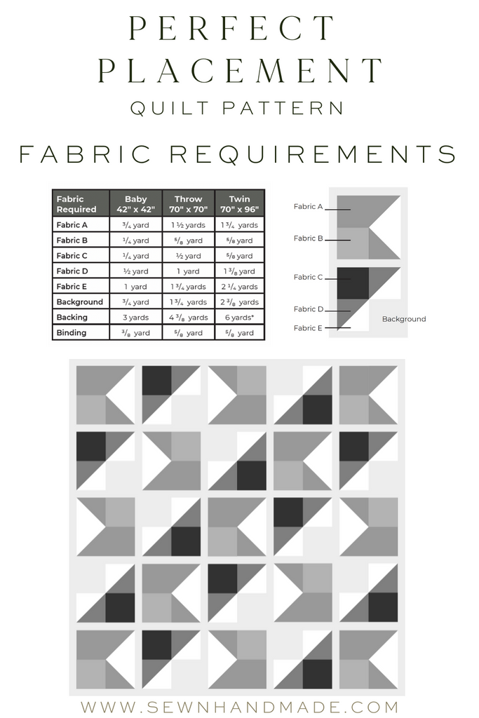 Waverly quilt pattern by Catherine Cureton - Bunbury Fabrics