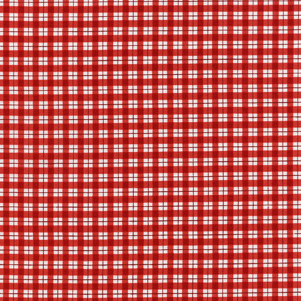 Plaid in Red by Timeless Treasures - Bunbury Fabrics