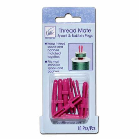 Thread Mate Spool and Bobbin Pegs by June Tailor - Bunbury Fabrics
