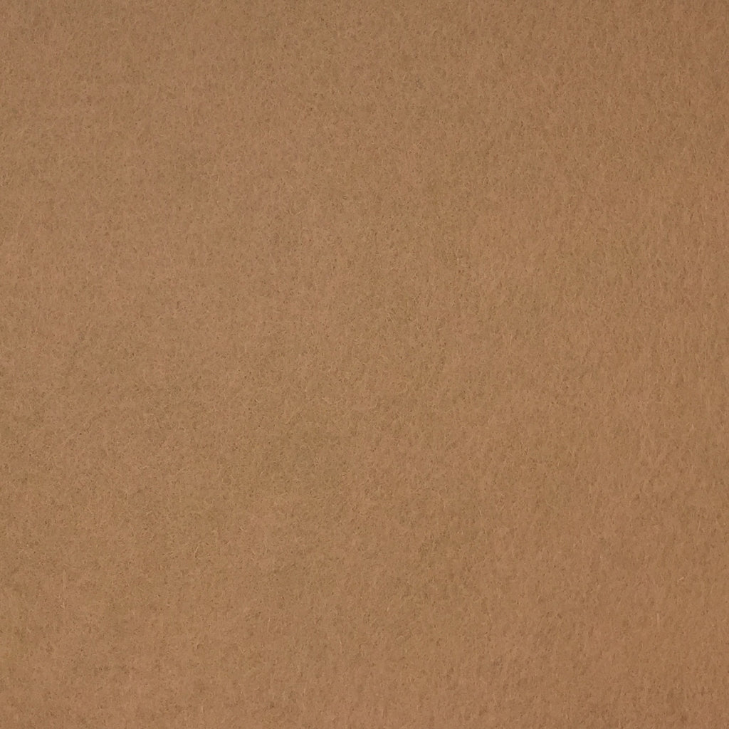 Wool Felt in Camel - Bunbury Fabrics